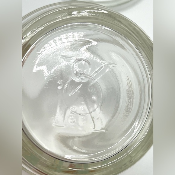 Kewpie | Kitchen | Set Of 6 Vintage Kewpie Marked Glass Jars With Lids ...